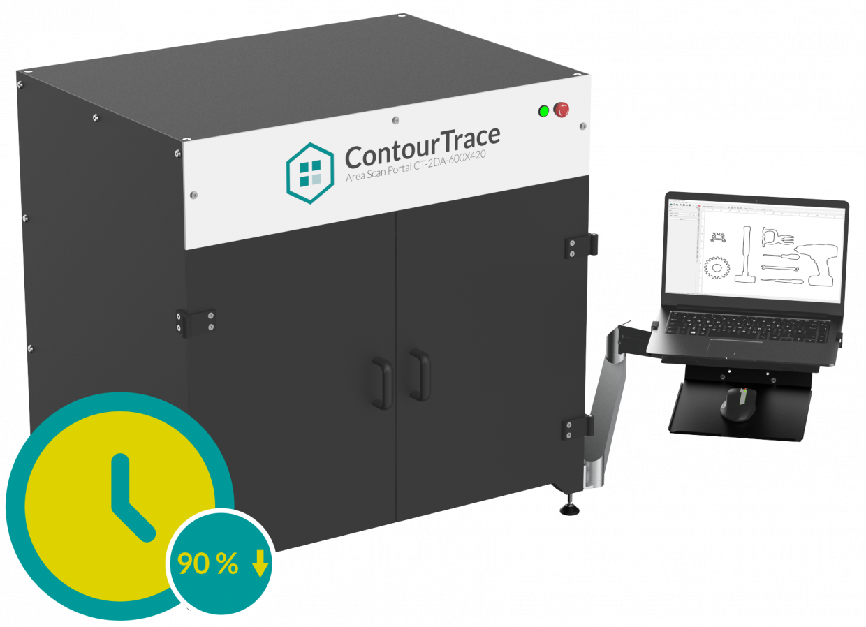 Area Scan Portal – Automatic Operation – ContourTrace